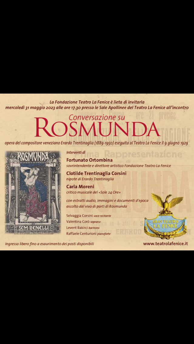 Venezia riscopre Rosmunda | Il Giornale della Musica